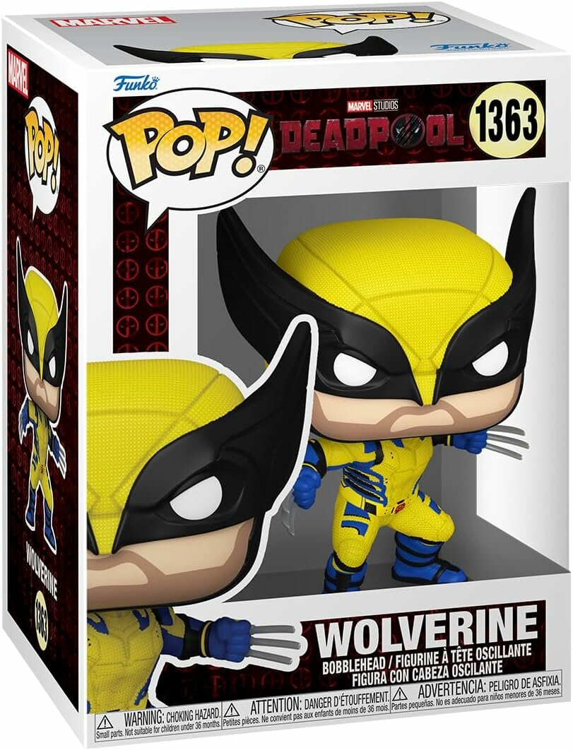 Фигурка Funko POP! Marvel: Дэдпул и Росомаха Росомаха(1363)79767