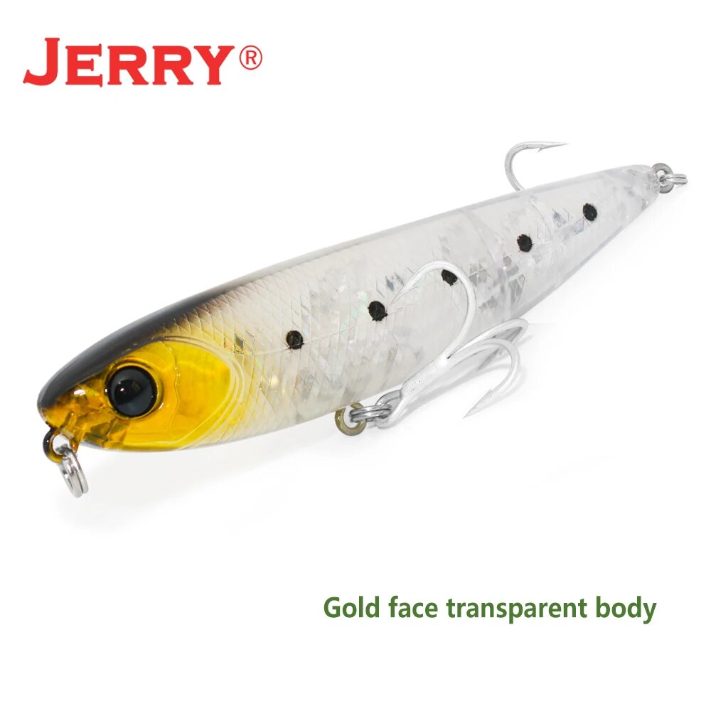 Джерри Кучао Topwater Pencil Rock Fishing Lure 65/85 мм 6,6/11,1 г Плавающая приманка Top Water Рыболовные снасти Качество Профессионал