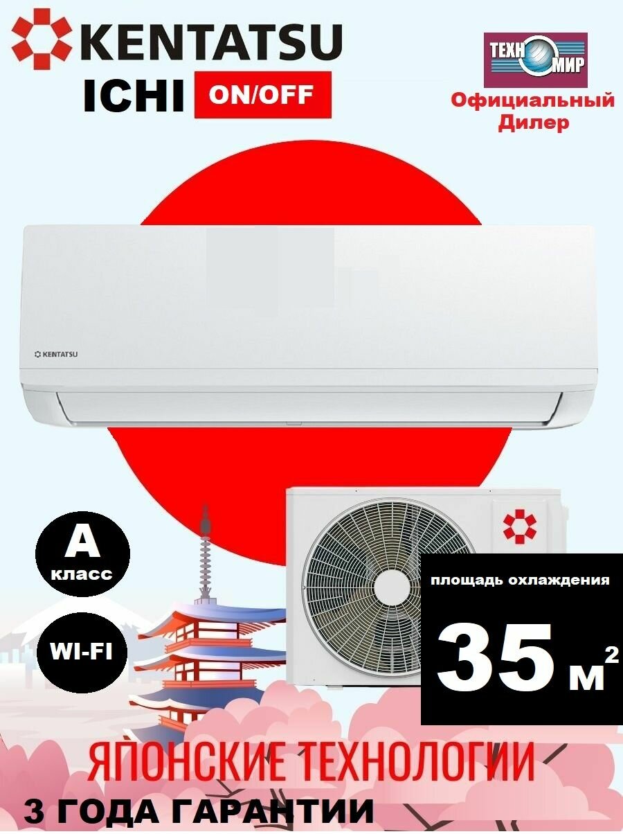 Сплит-система KENTATSU KSGI35/KSRI35HFRNI