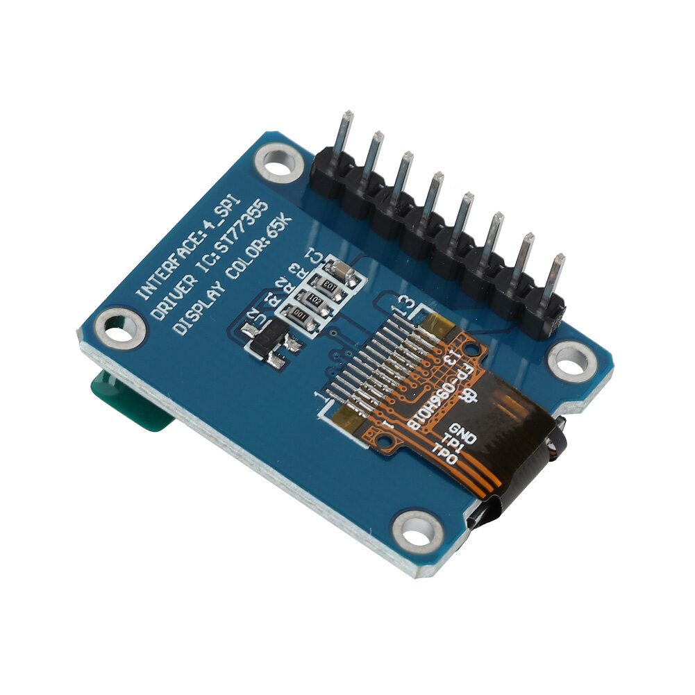 Модуль цветного ЖК-дисплея HD IPS 0,96 дюйма 80x160 3,3 В SPI ST7735 для Arduino
