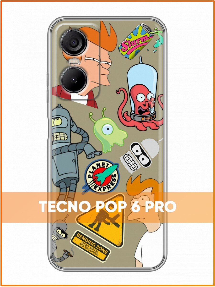 Чехол для Tecno Pop 6 Pro, Техно Поп 6 Про