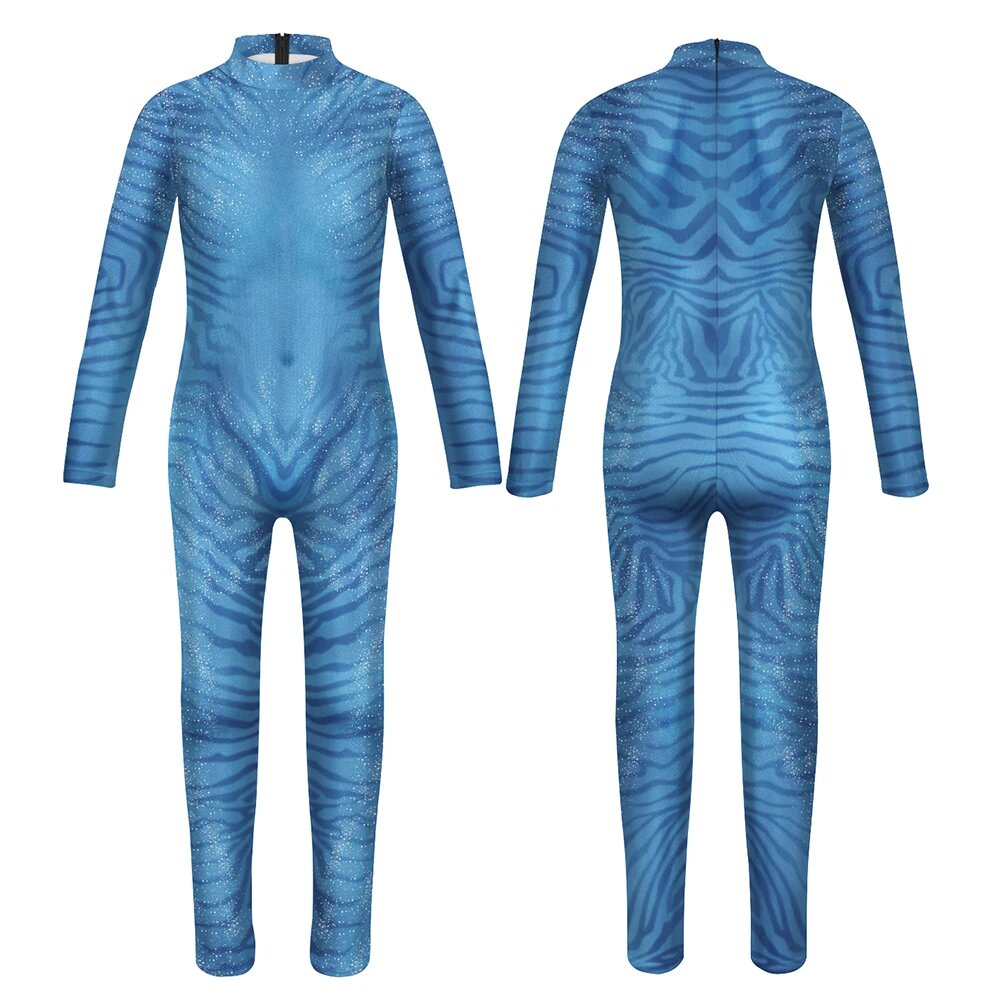 Косплей костюм Аватар для пары COLOR COSPLAYER S, kids-1020