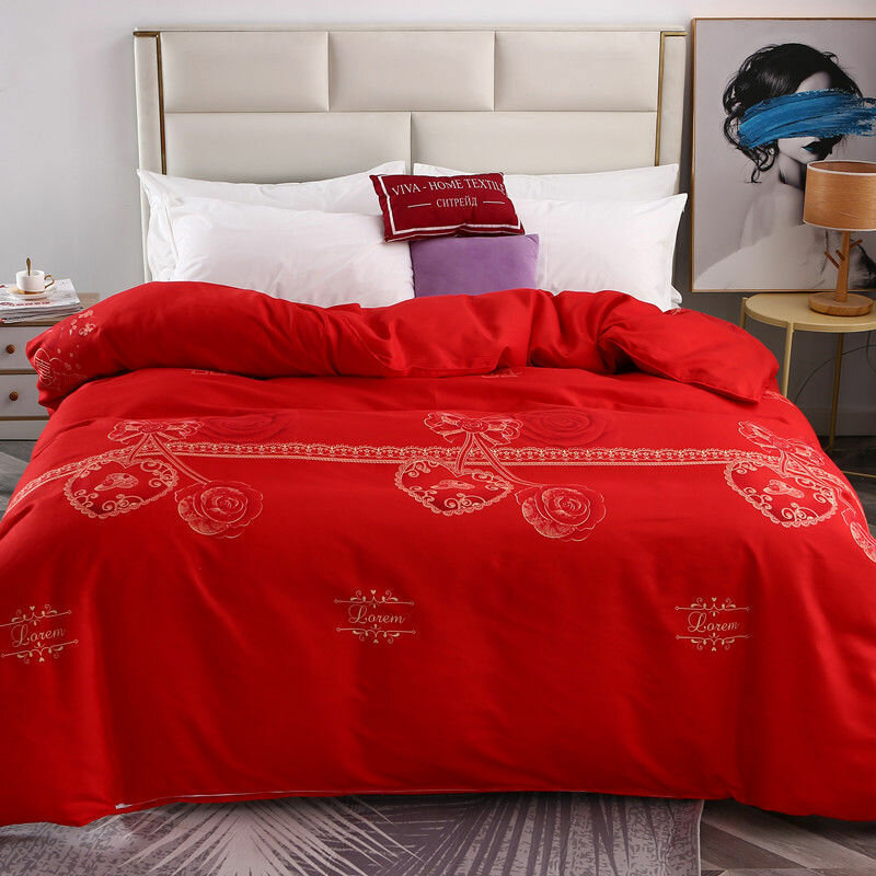 Утолщенный пододеяльник с начесом, цельный, саржевый пододеяльник с начесом, 1,5 м, односпальный/двуспальный пододеяльник для студенческого общежития,160*220cm