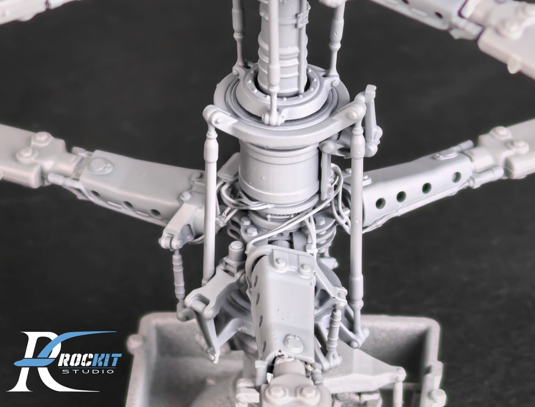 ROCKIT 480101 1/48 Аллигатор Ротор Хаб (для ZVEZDA) 3D Печать