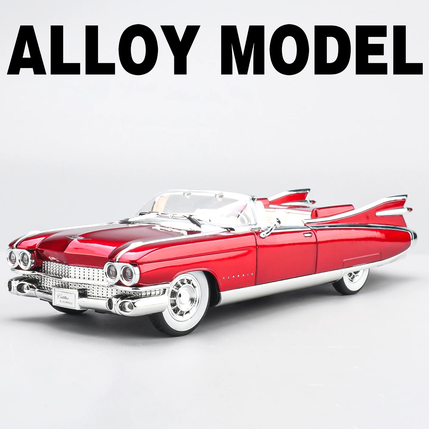 Maisto 1:24 Cadillac Eldorado Biarritz Red