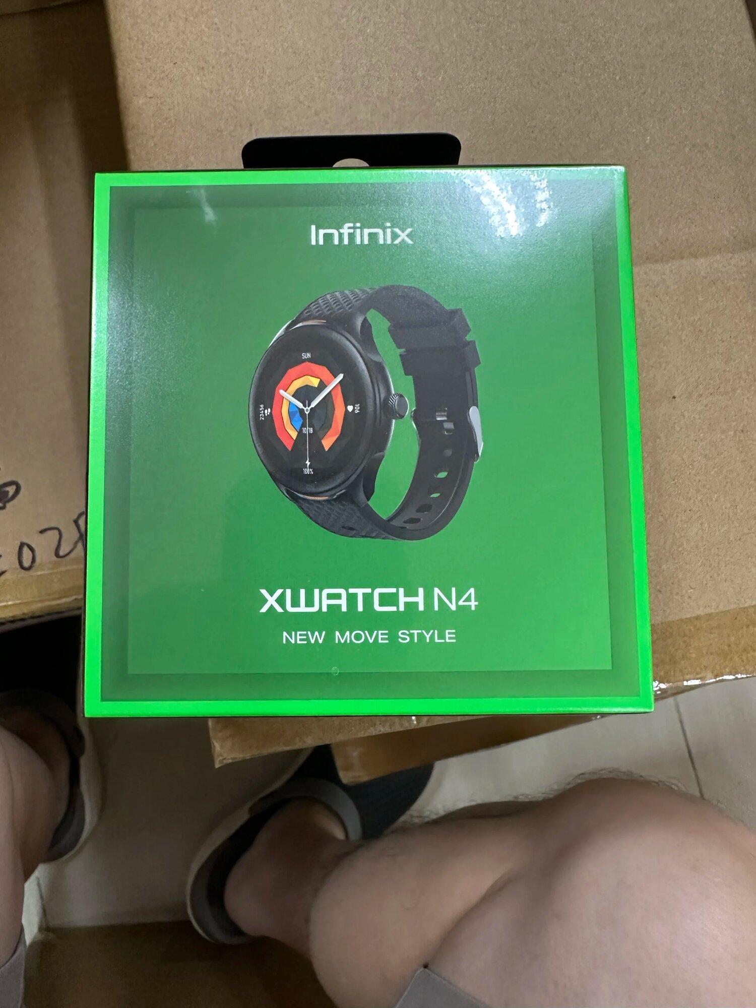 Infinix XWatch N4 Xw4 Черные смарт-часы