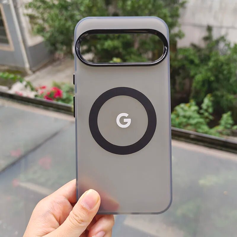 Серый матовый чехол для Google Pixel 8 MagSafe