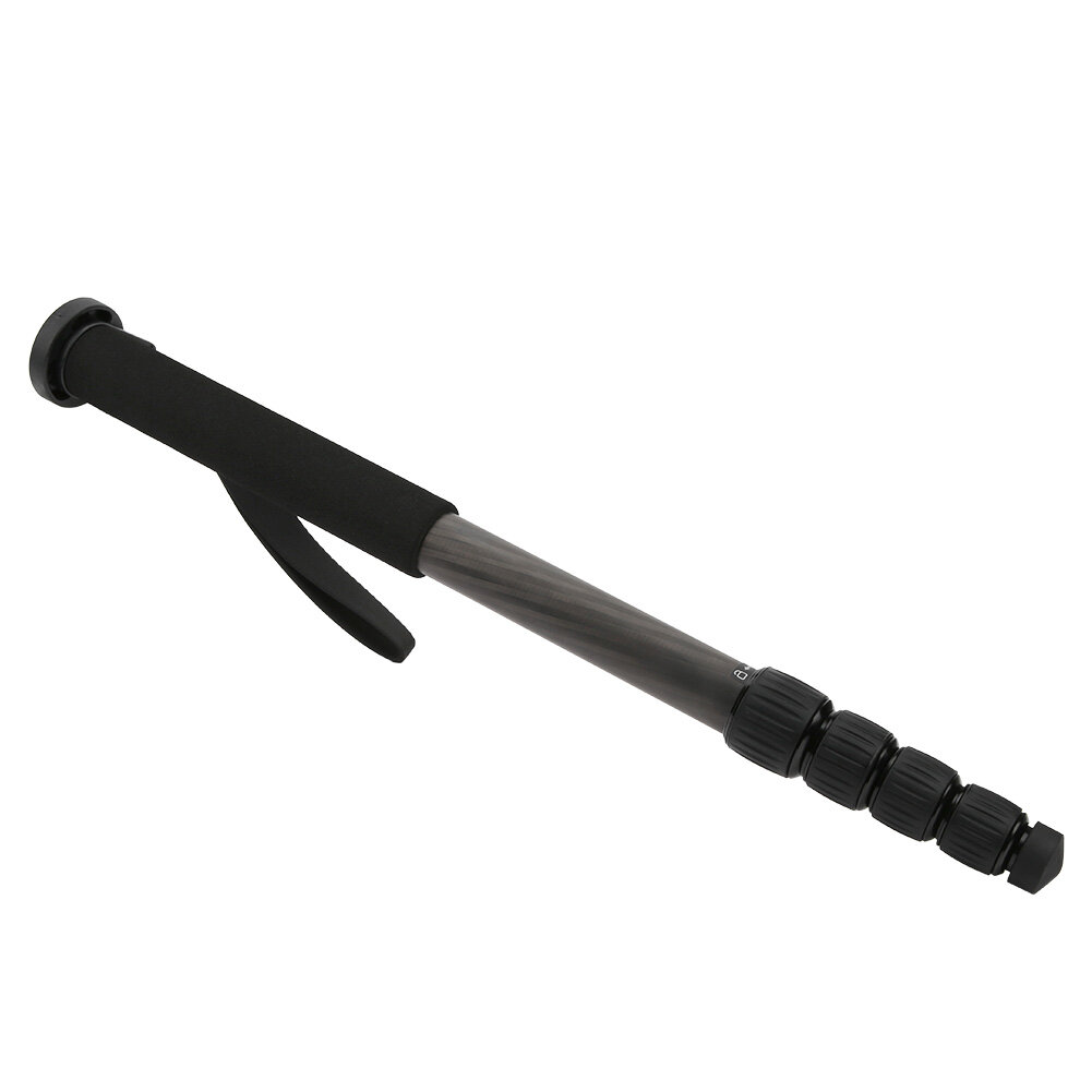 Монопод C-333 из углеродного волокна для DSLR, легкий, максимальная высота 165 см, нагрузка до 10 кг, идеально для фотографов и туристов