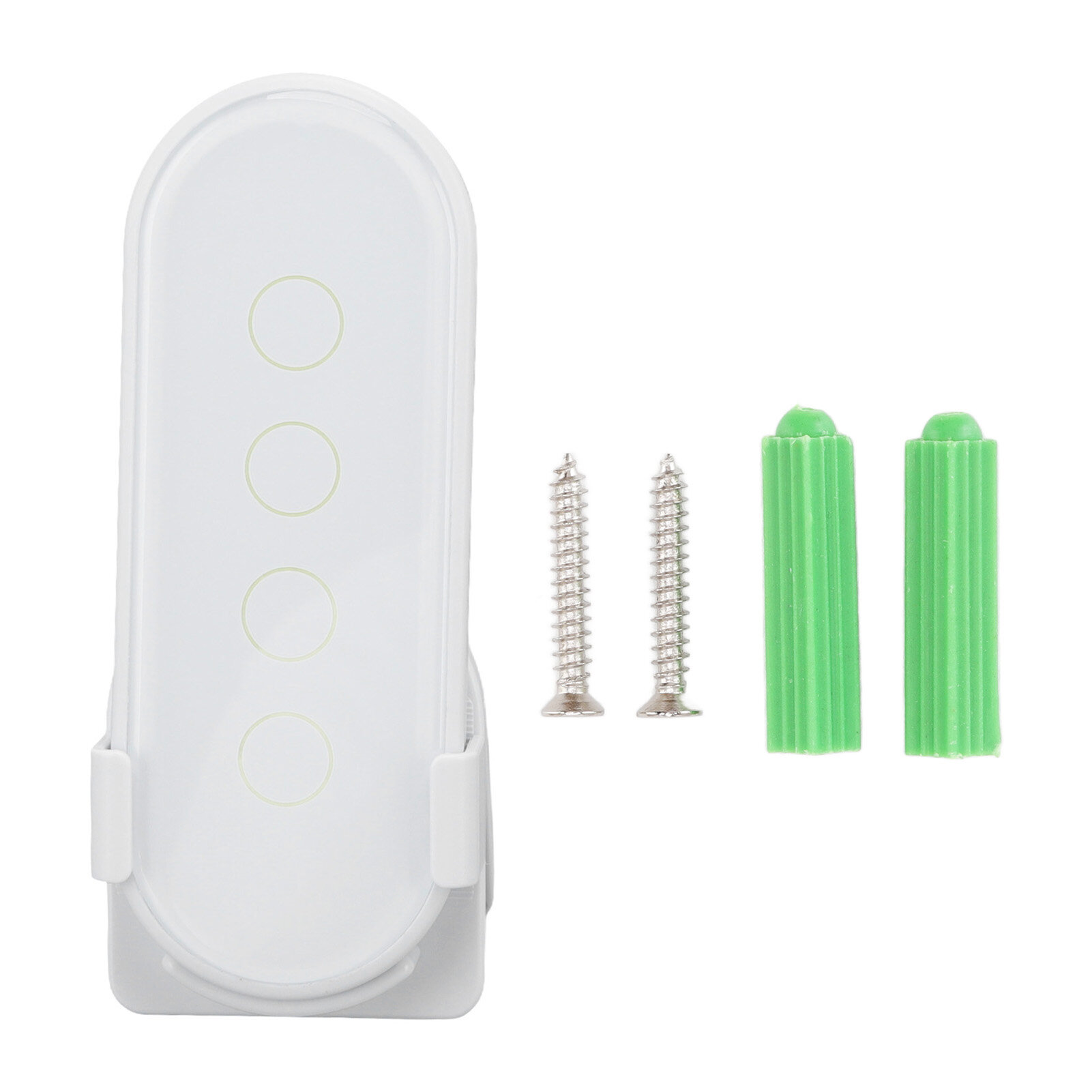 Беспроводная интеллектуальная кнопка Wi-Fi для ZigBee для TUYA, 4 кнопки, 3-сторонний пульт дистанционного управления для дома, белый