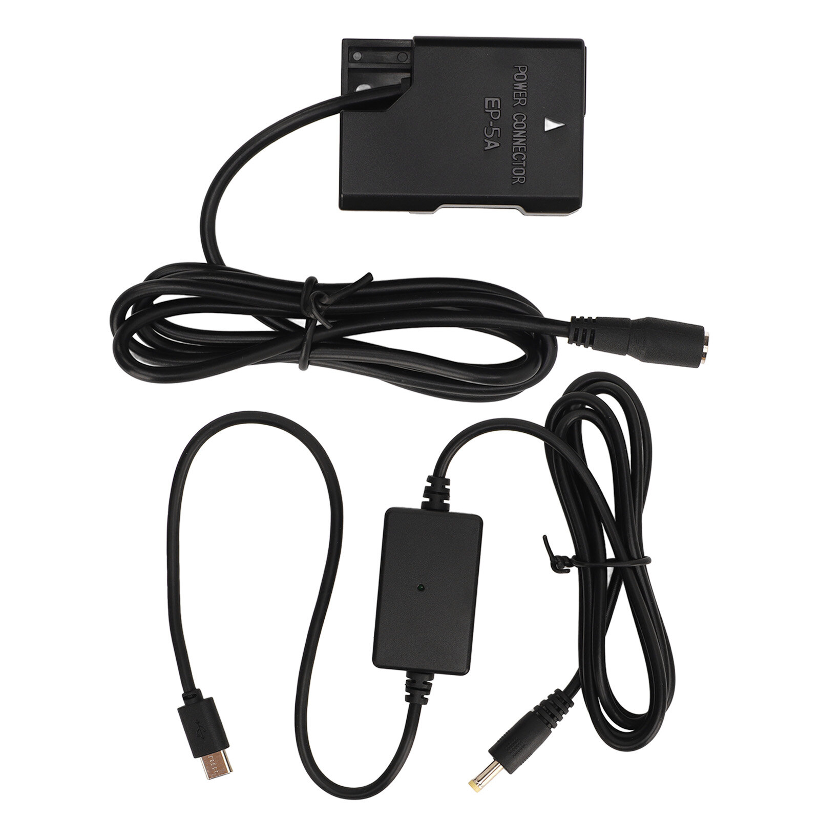 En -EL14 DC Coupler Dummy Actulet с адаптером питания типа C для Nikon D5600 D3300 D3500 D5100 D5500 D3100 D3200 Camer