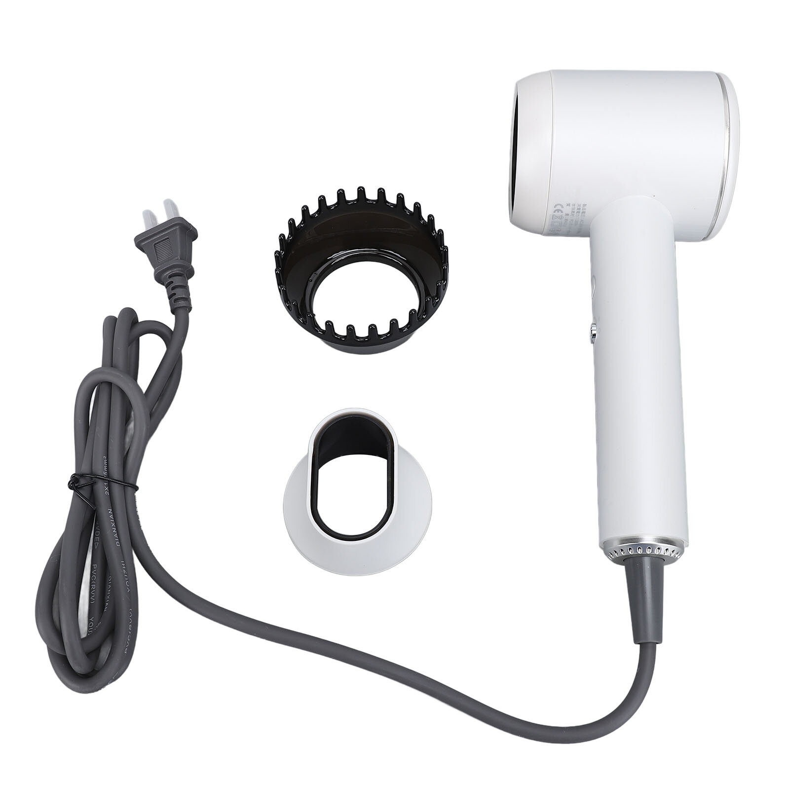 Волочная сушка высокая скорость быстрой сушка мощность 1300 Вт Интеллектуальная негативная иона Портативная феномная сушилка для домашнего отеля белый