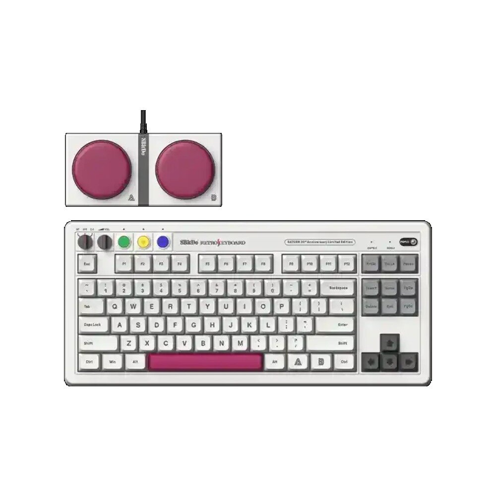 8bitdo Retro87 S Mechanical Keyboard 30 - летний юбилей серии 3 - х режимов ретро - клавиатуры подарки