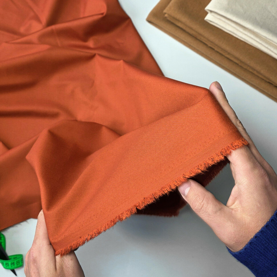 Ткань костюмная, плательно брючная AL0703/Cinnamon Stick (1 штука)