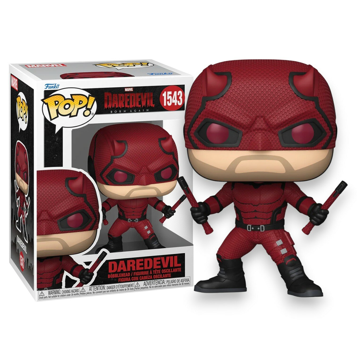 Фигурка Funko Pop! коллекционная Сорвиголова "Рожденный заново" 1543, оригинал (Фигурка Фанко Поп)