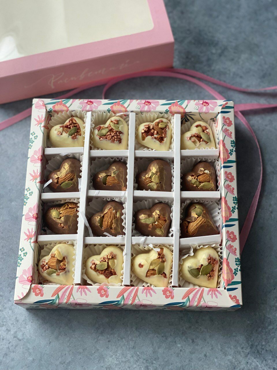 Подарочный набор Шоколад ручной работы Подарок близким на годовщину