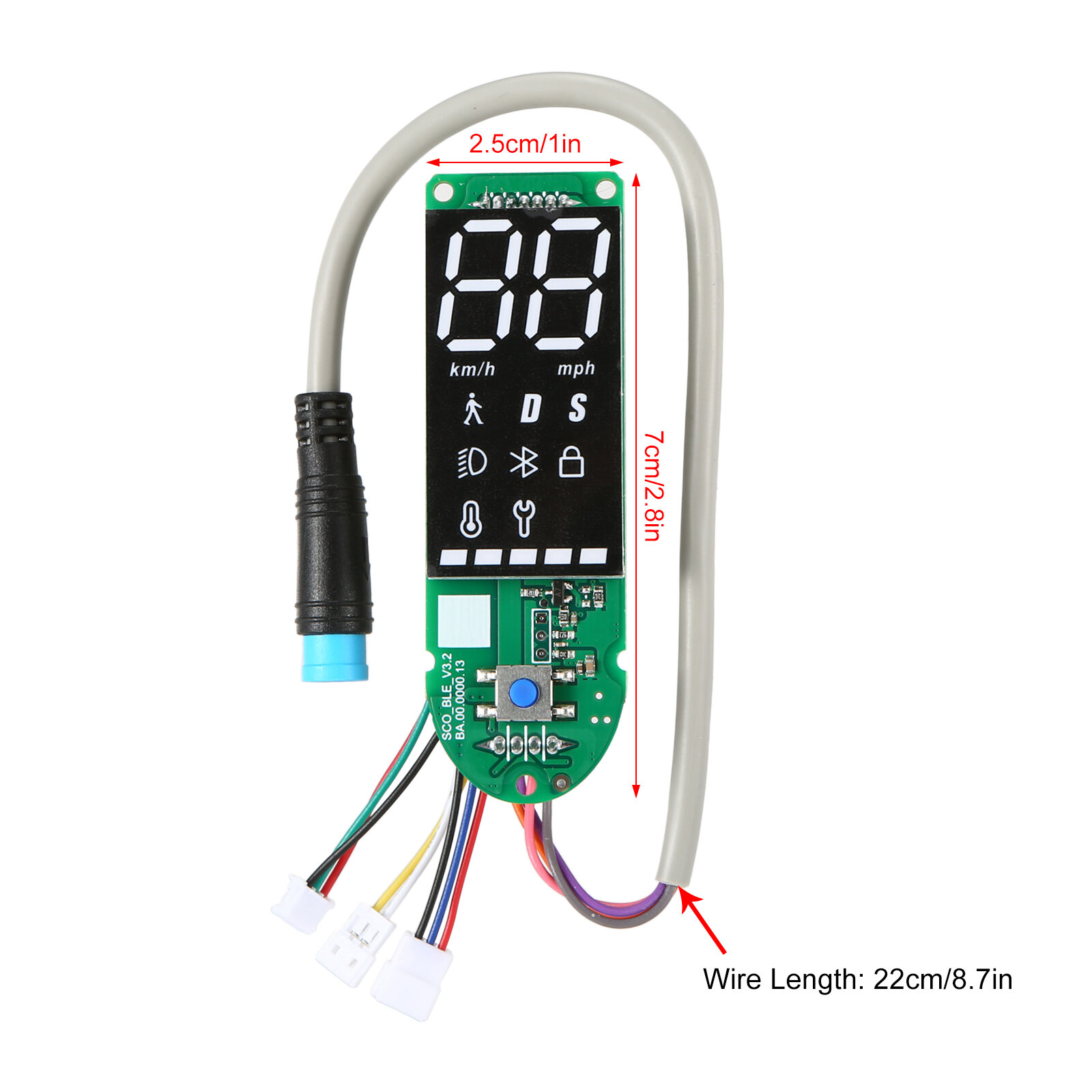 Контроллер основной платы электросамоката для Xiaomi M365/Pro, металлический, устойчивый к ударам, компактный размер