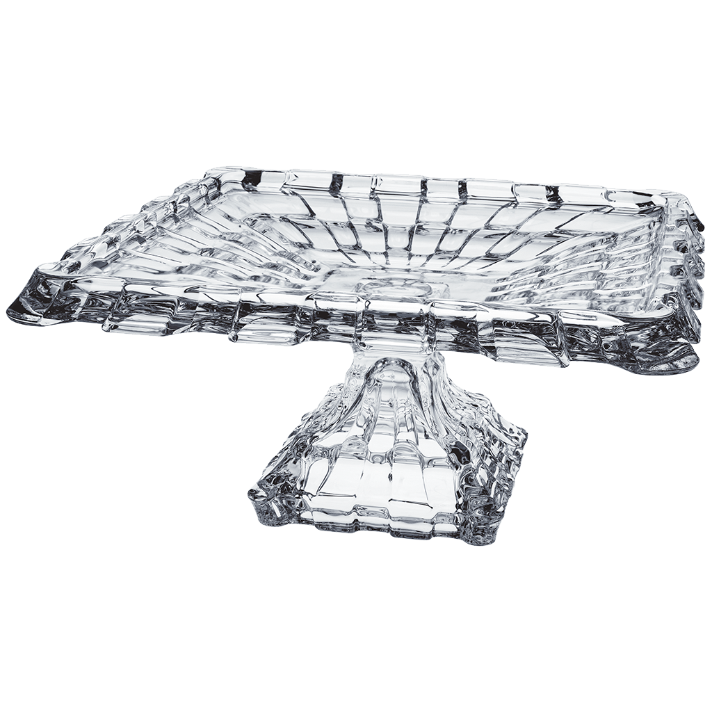 Тарелка для торта на ножке "CASCADE", 30,5 см, стекло, Bohemia Jihlava/ ИПС017