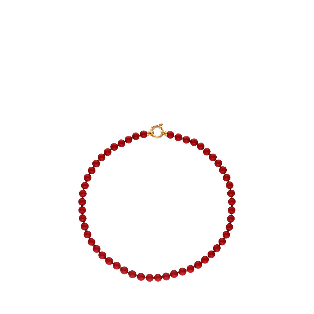 Колье, серебро, 925 проба, золочение, жемчуг