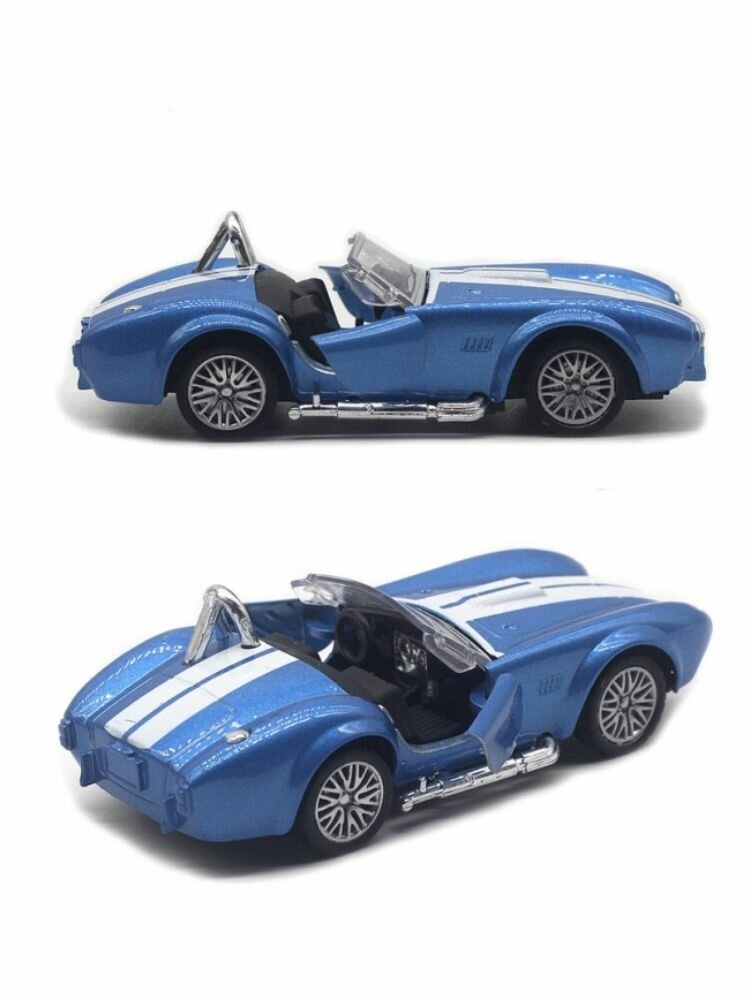 1: 32 Масштабная модель Shelby Cobra 427 Классический Кабриолет, Дверь может быть открыта