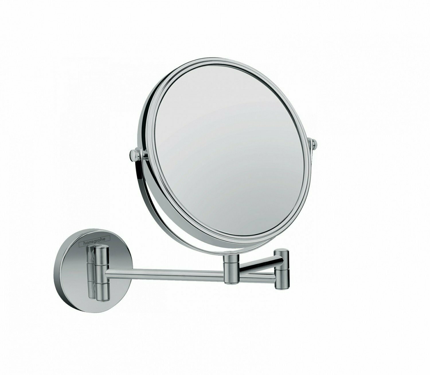 Косметическое зеркало Hansgrohe Logis Universal 73561000, увеличение 3х, двустороннее, хром