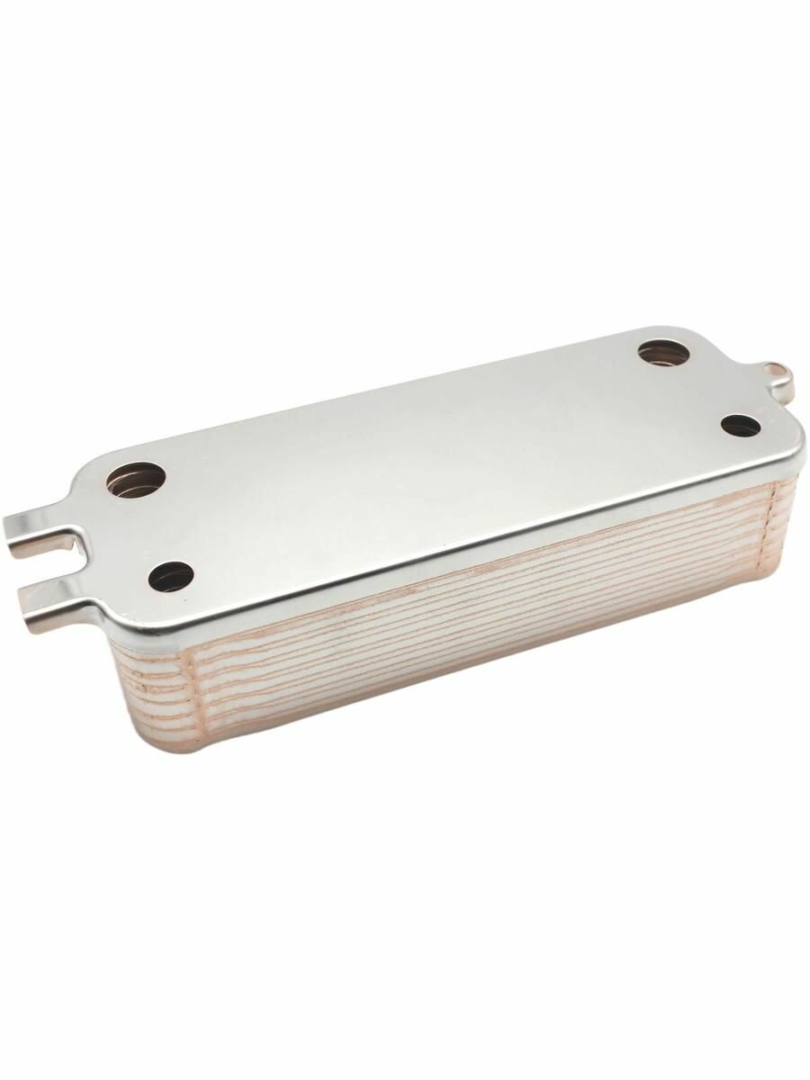 87186446250 Теплообменник вторичный 16 пластин Bosch WBN6000, Buderus U072 (ITM Турция)