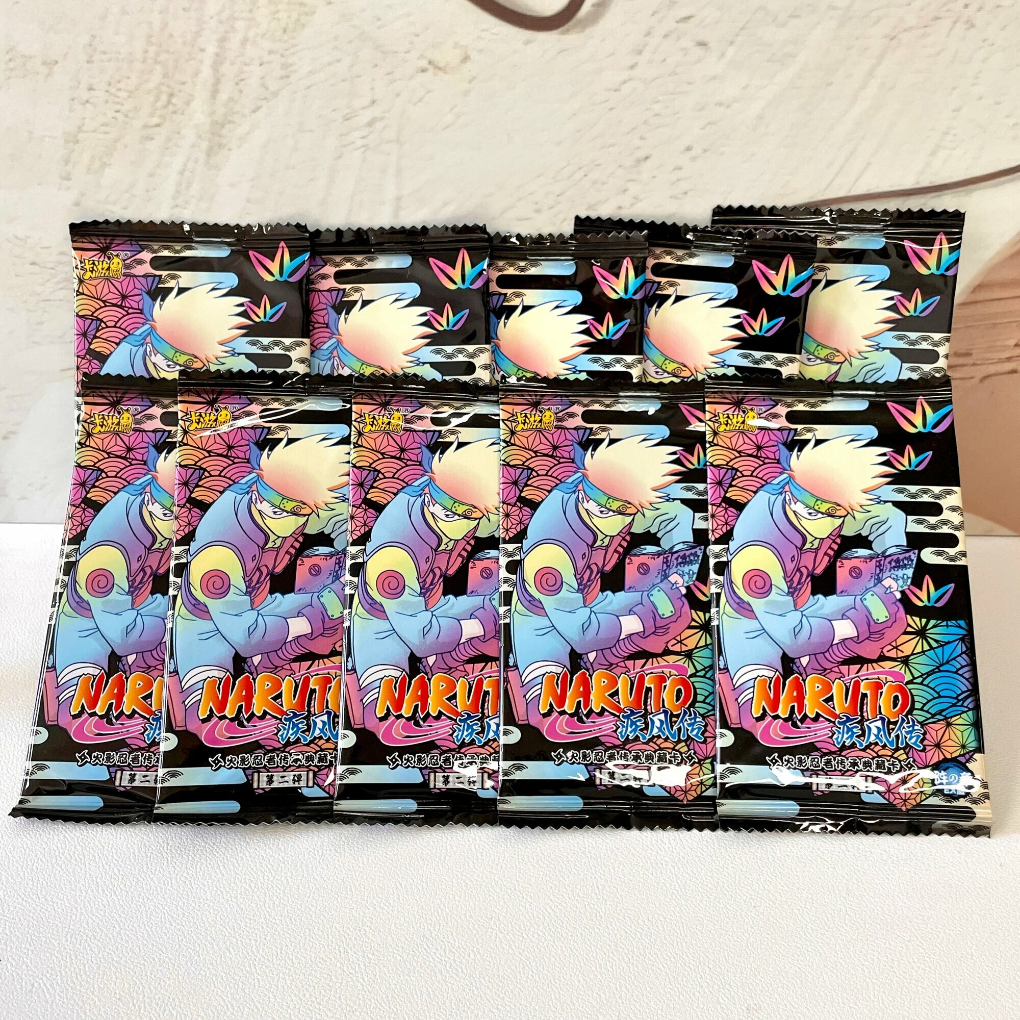 Коллекционные карточки Naruto Wave2-EX-10Packs