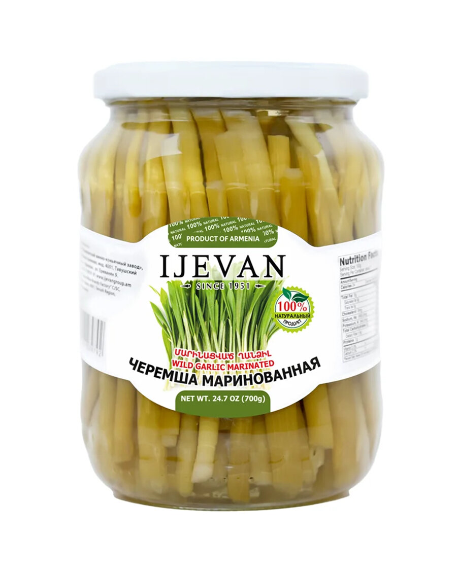 Черемша маринованная IJEVAN, 700г. Армения
