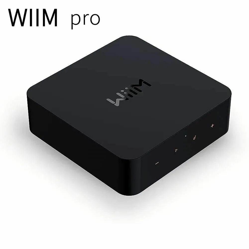 WiiM Pro без пульта ДУ - сетевой HiRes аудио проигрыватель, WiFi (2.4G & 5G), Airplay2, LinkPlay, Chromecast Audio, DLNA, стриминговые сервисы