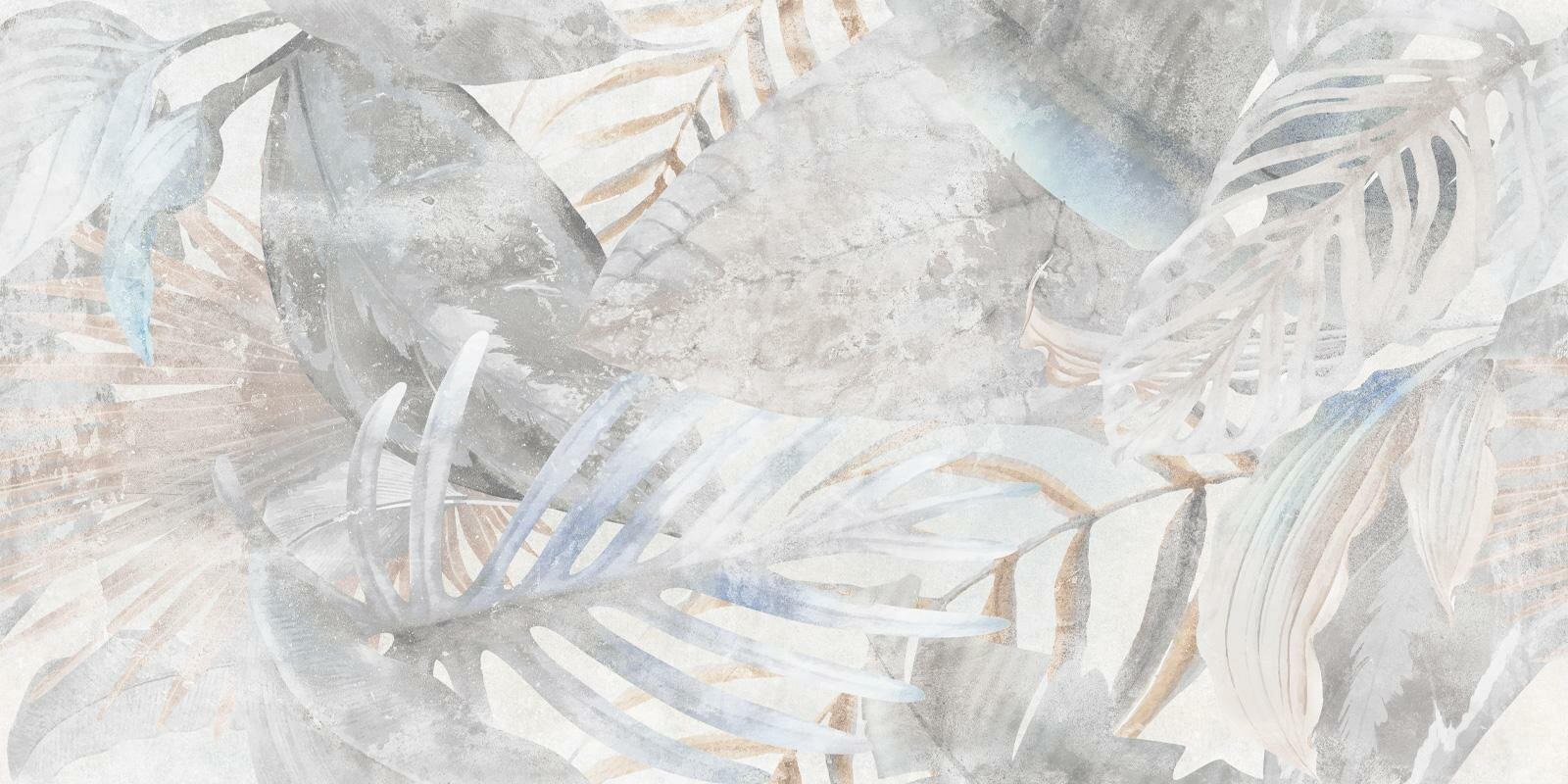 Керамический декор NewTrend Bahamas D120241G 60x120 Матовая Белый