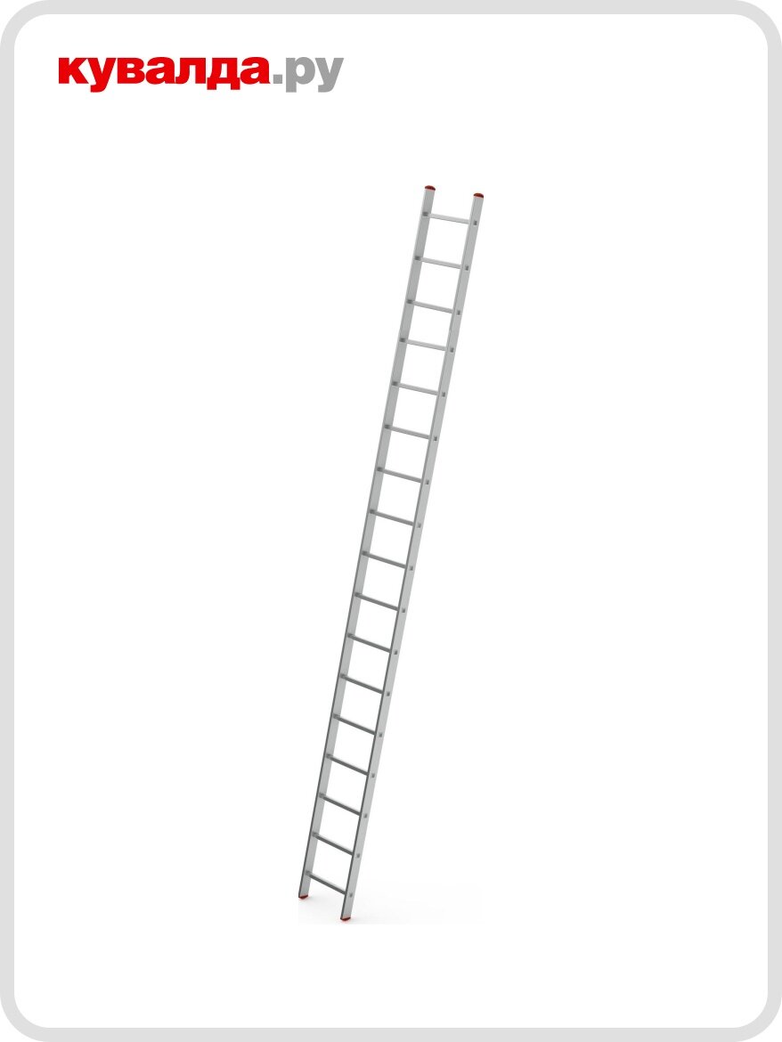 Лестница приставная Sarayli 17 ступеней