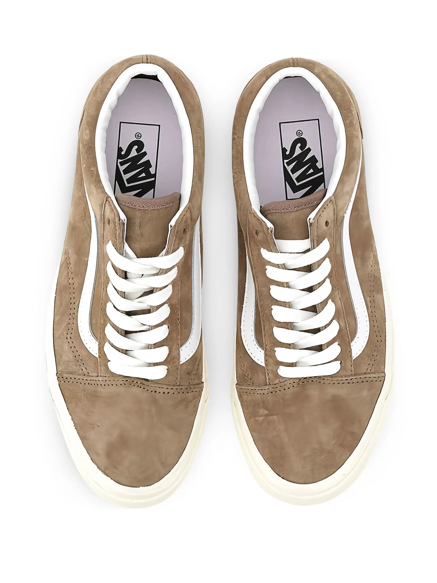 Кроссовки VANS Old Skool 36 Dx, размер 6 US, коричневый/серый/оранжевый — фото 1