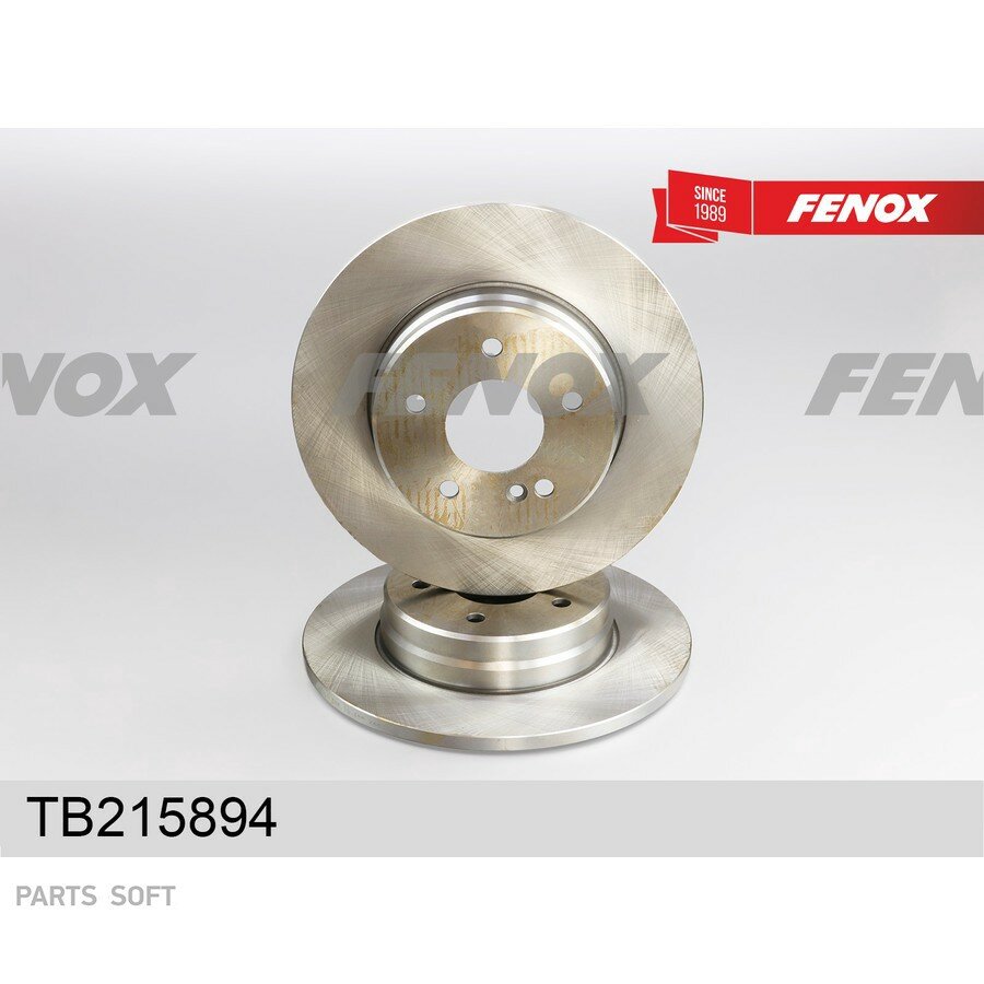FENOX TB215894 Диск торм. зад merc E200-E430 ()