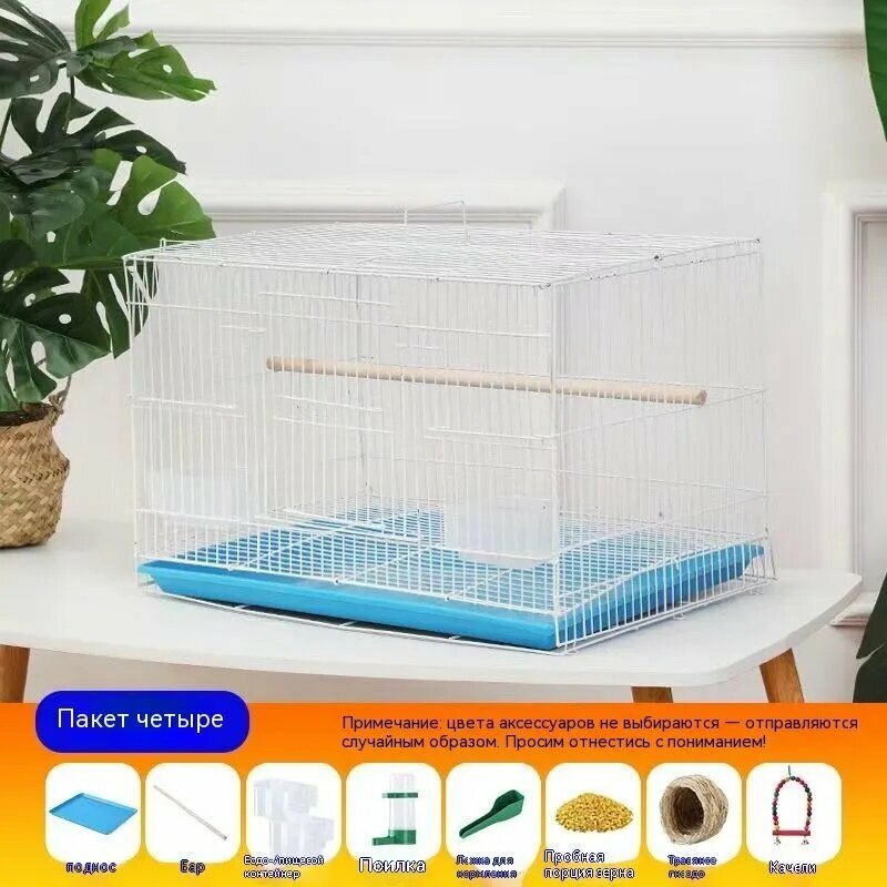 Triol клетка для птиц, эмаль, 600х400х400 мм