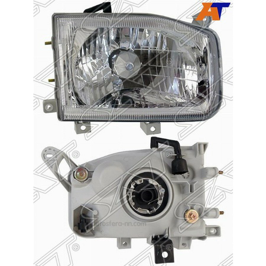 SAT ST3151136RUS Фара Nissan Pathfinder 99-02 / Terrano 99-02 (Справа/ Галоген/ Ручная регулировка)