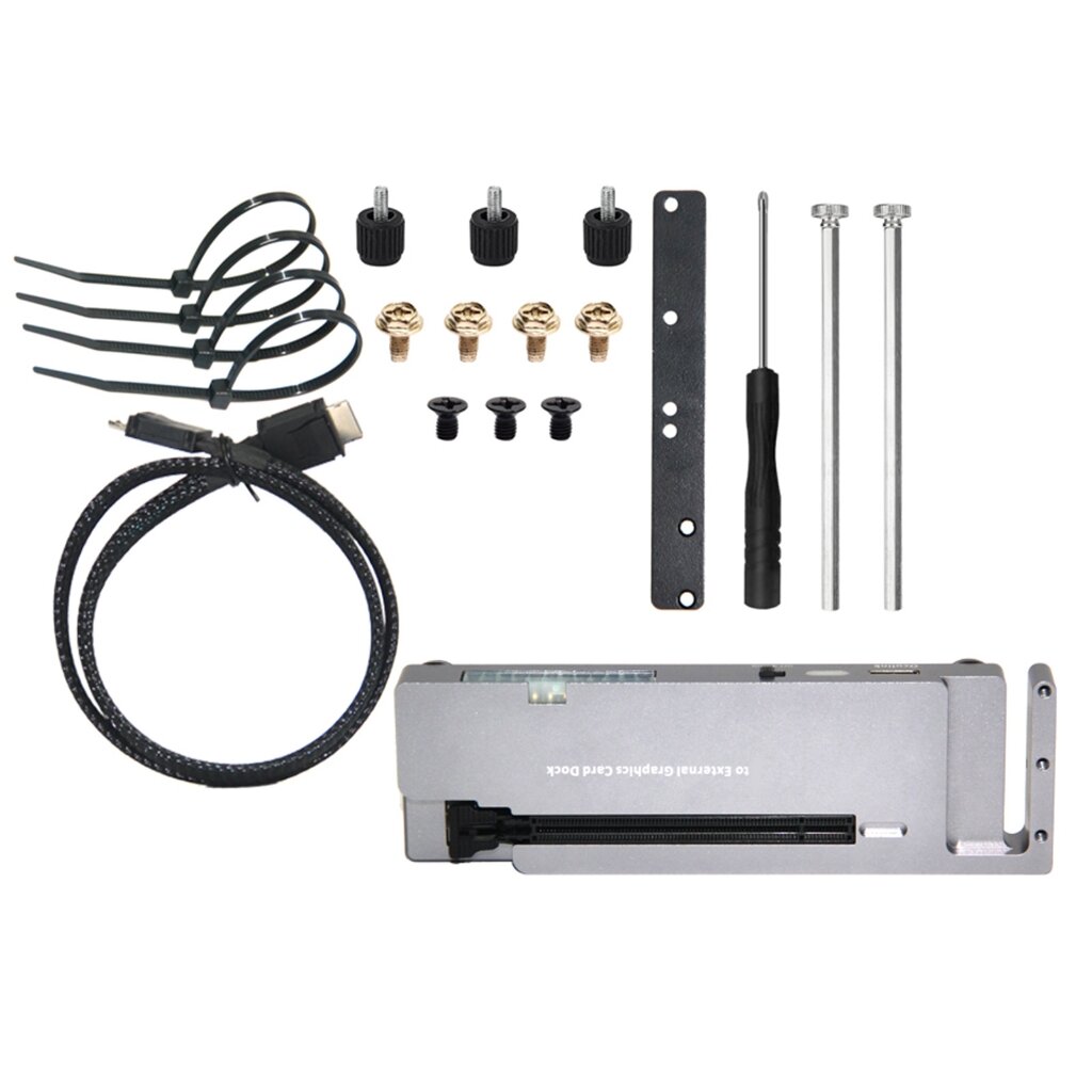 Внешняя док-станция OCU LINK для графического процессора со скоростью 40 Гбит /с Поддерживает RTX3060 и GTX1060 Простая Установка и реверс