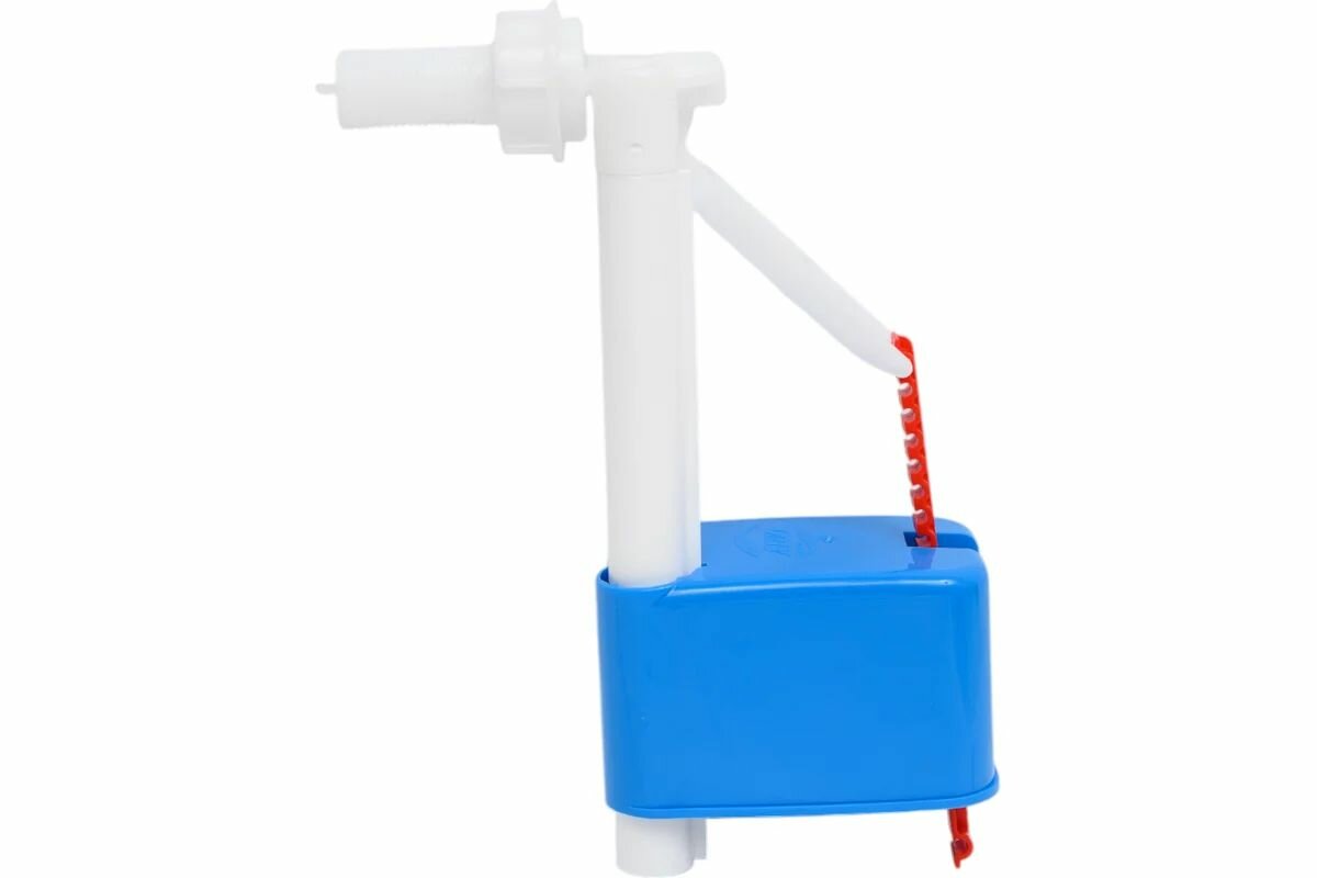 Арматура для бачка нижн. подв, резьба пластик 1/2, шток белый, эконом (WC4550)