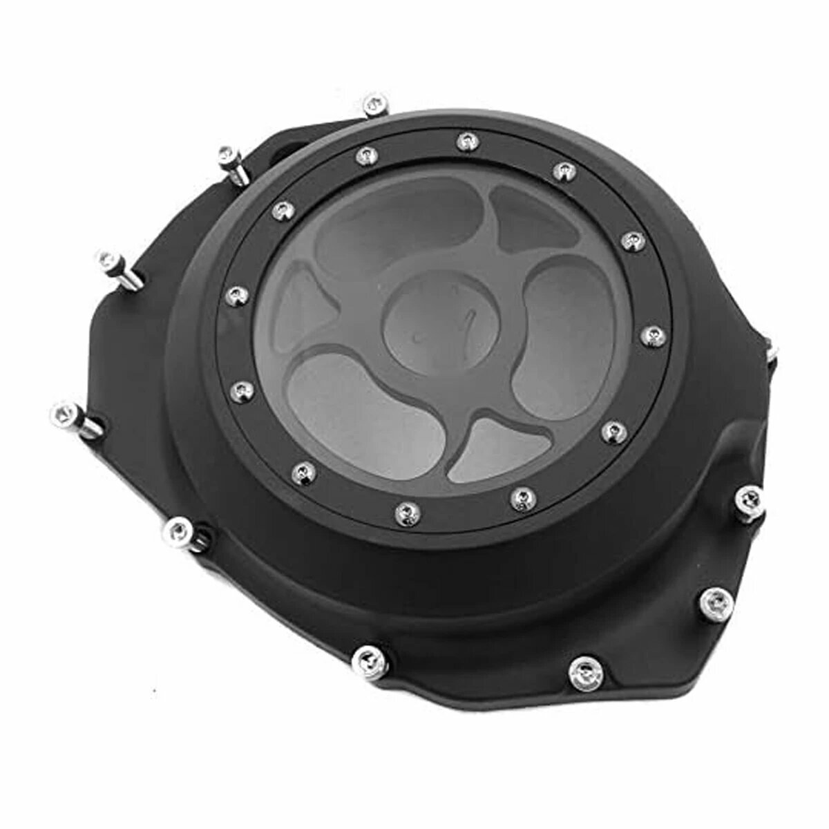 Для Suzuki Hayabusa Gsxr1300 GSX1300RZ B-King черная правая боковая крышка сцепления двигателя, прозрачная крышка мотоцикла