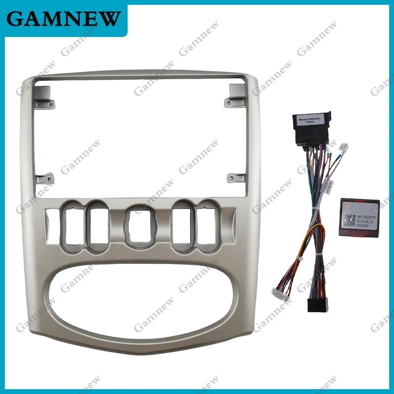 9-дюймовый автомобильный адаптер для панели Android Android Radio Dash Fitting Panel Kit для Renault Logan 2008-2012