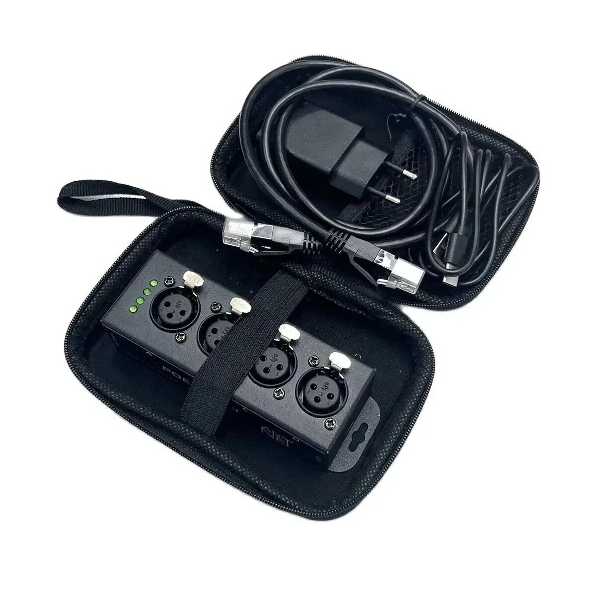 4-портовый контроллер освещения Ethernet ArtNet sACN RDM DMX 512 для профессионального AU Plug