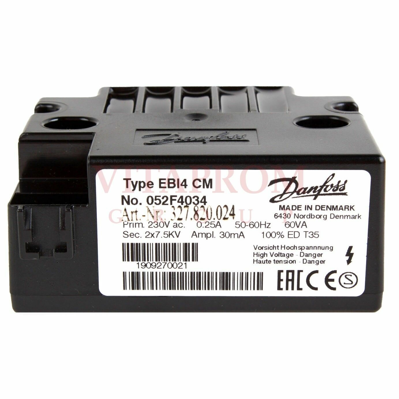 Трансформатор Danfoss EBI4 CM, 052F4034, 052F4234