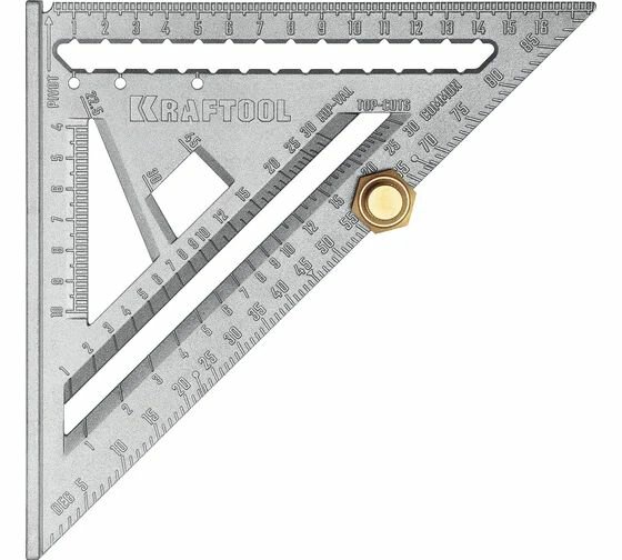 Высокоточный кровельный угольник 5в1 KRAFTOOL 170 мм, 3441-17