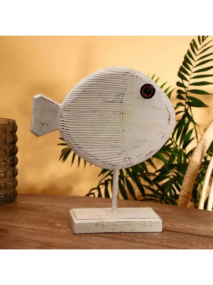 Оригинальный деревянный сувенир Рыба