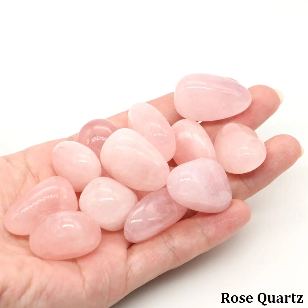 Натуральный гранат, камни, целебные кристаллы, кварц, объемная руда, Розовый, 1 pc, Rose Quartz