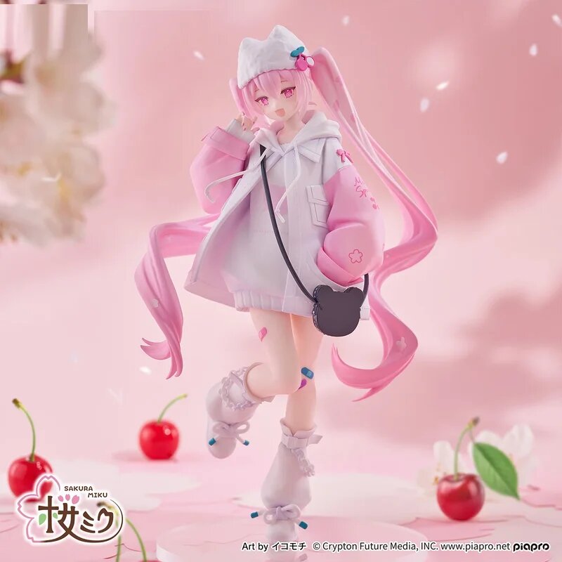 Фигурка Hatsune Miku Series Sakura Miku Bandai 19см