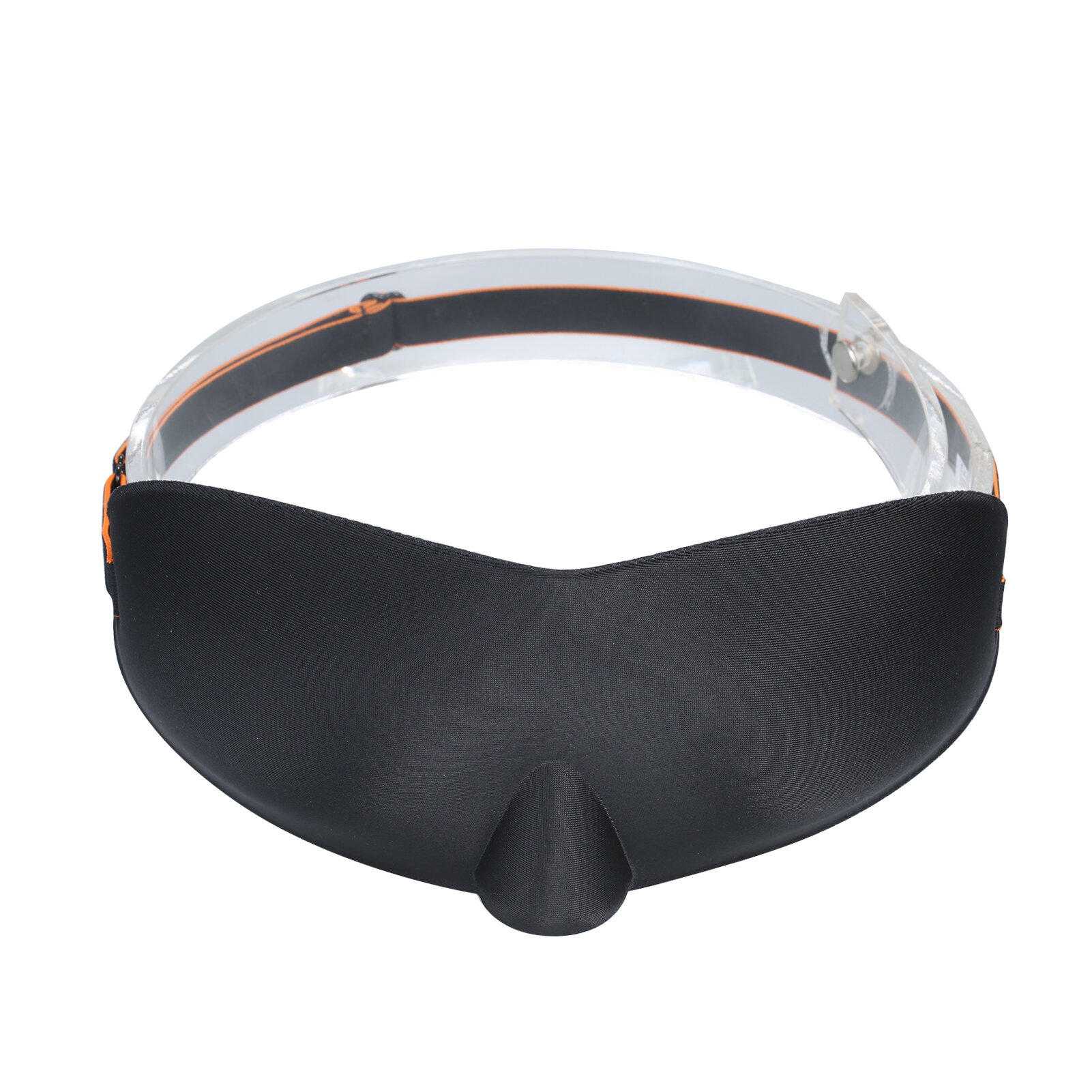 Маска для сна 3D Contoured Total Blackout Airplane Travel Breathable Blindfold с регулируемой ремнем для мужчин и женщин, Черный, Материал: 82% Нейлон, 18% Эластан, Размер изделия: 23.5*8.3*2.6см / 9.25*3.26*1.02дюйма, Вес изделия: 21г / 0.74 унции,