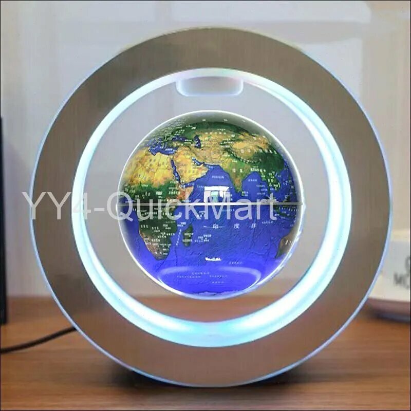 Глобус с магнитной левитацией, украшение гостиной，АБС-пластик