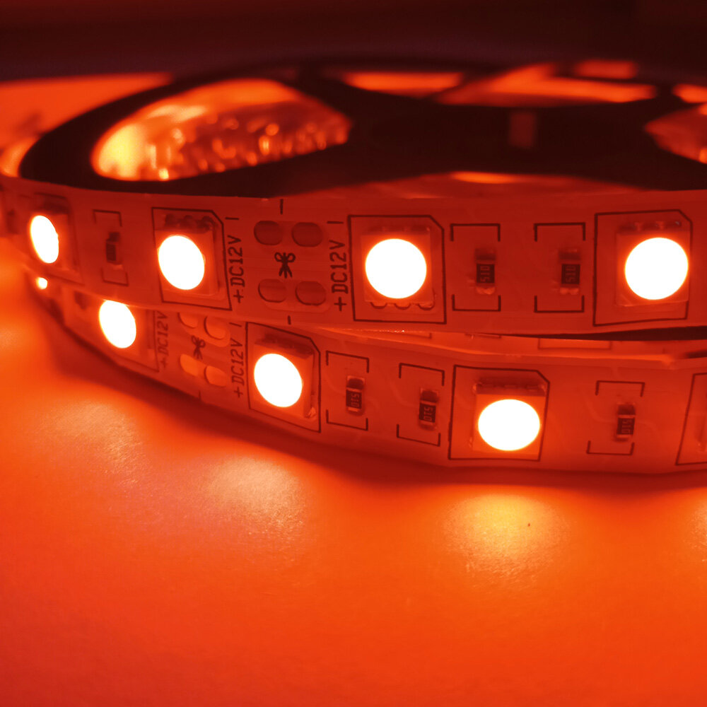 Светодиодная лента SMD 5050 60 led Красный 5м