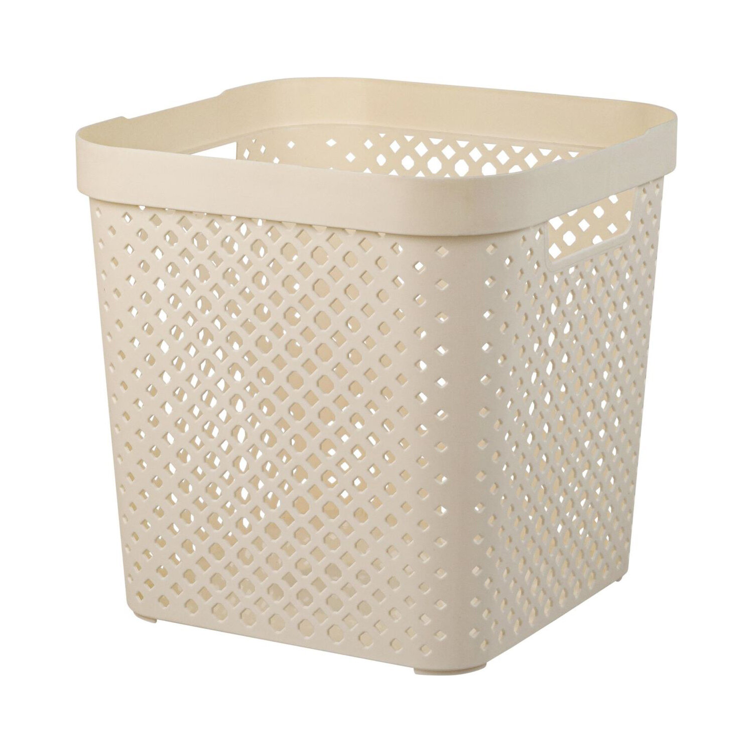 Корзина Plast Team Stockholm, 31 x 31 x 30 см, молочный туман