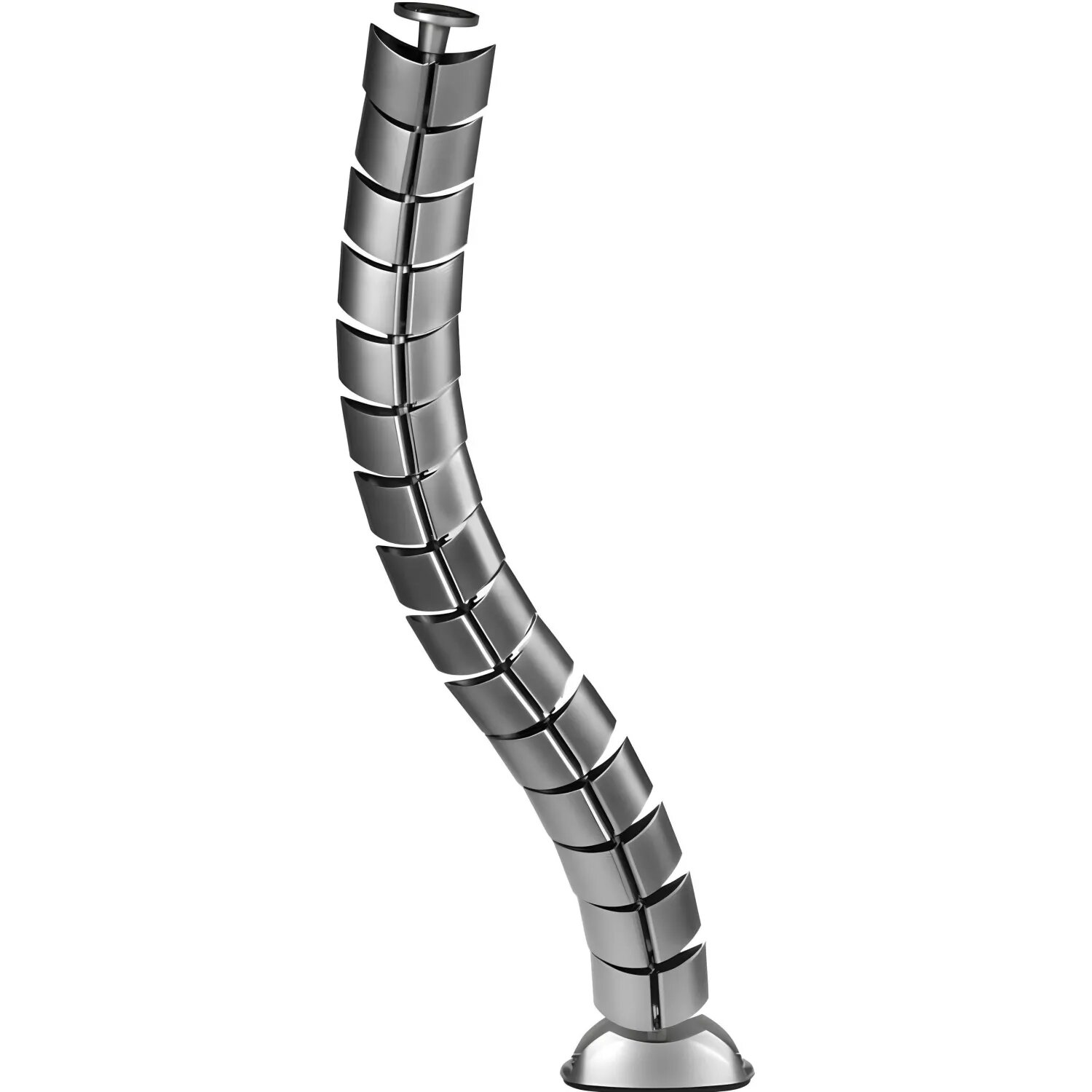 Кабель-канал вертикальный KKV/KKV. P L=780 серебристый металлик