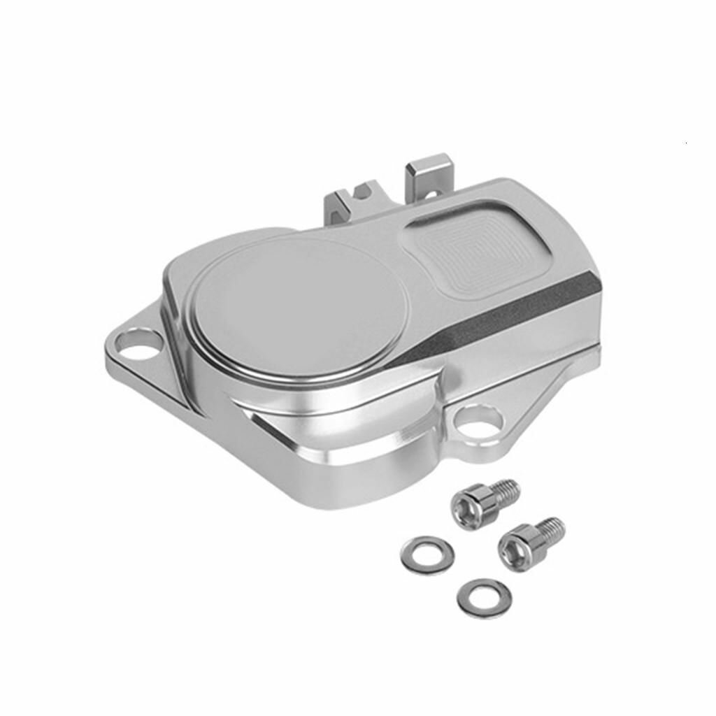 Крышка карбюратора EXC250/300 алюминиевая, Серебро